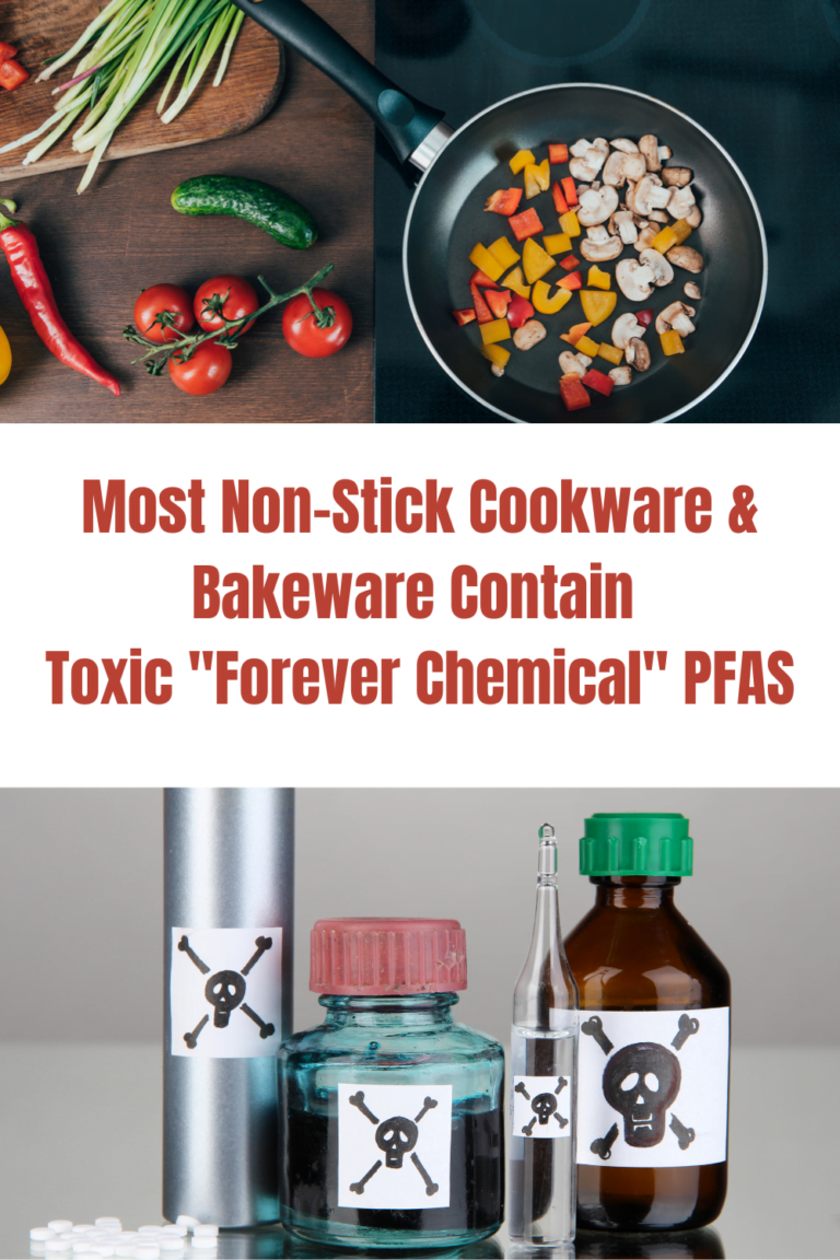 Most Non-Stick Cookware & Bakeware Contain "Forever Chemicals" PFAS